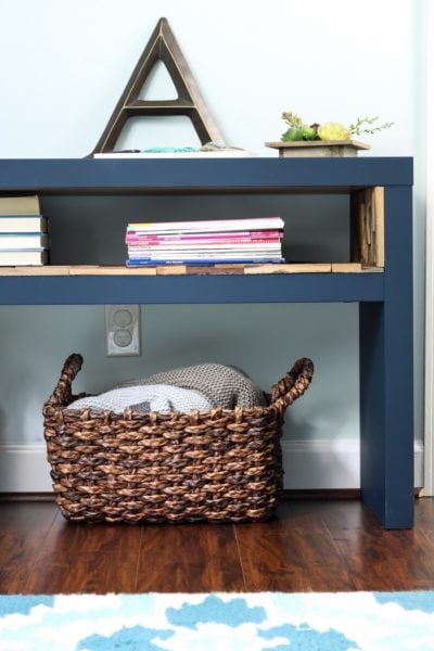 Ikea Lack Hack - A high-end look on a dime! | Designertrapped.com