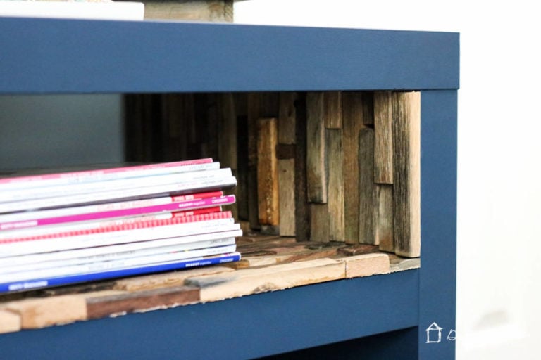 Ikea Lack Hack - A high-end look on a dime! | Designertrapped.com