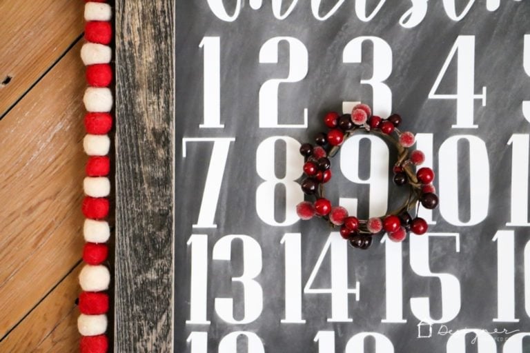 DIY Christmas Countdown Calendar