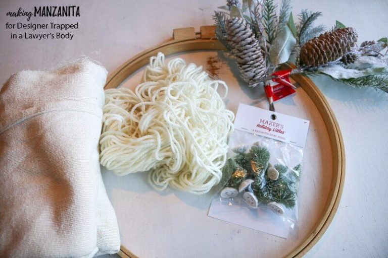 DIY Winter Wreath, Boho Style!