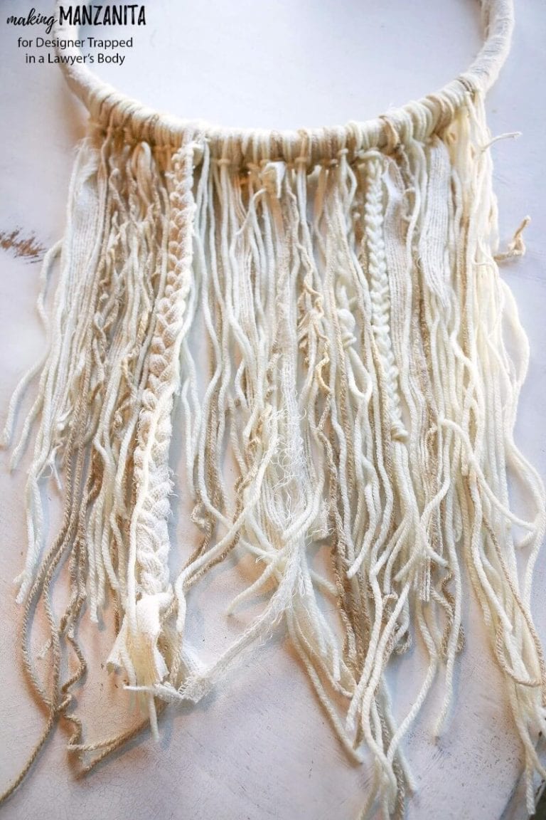 DIY Winter Wreath, Boho Style!