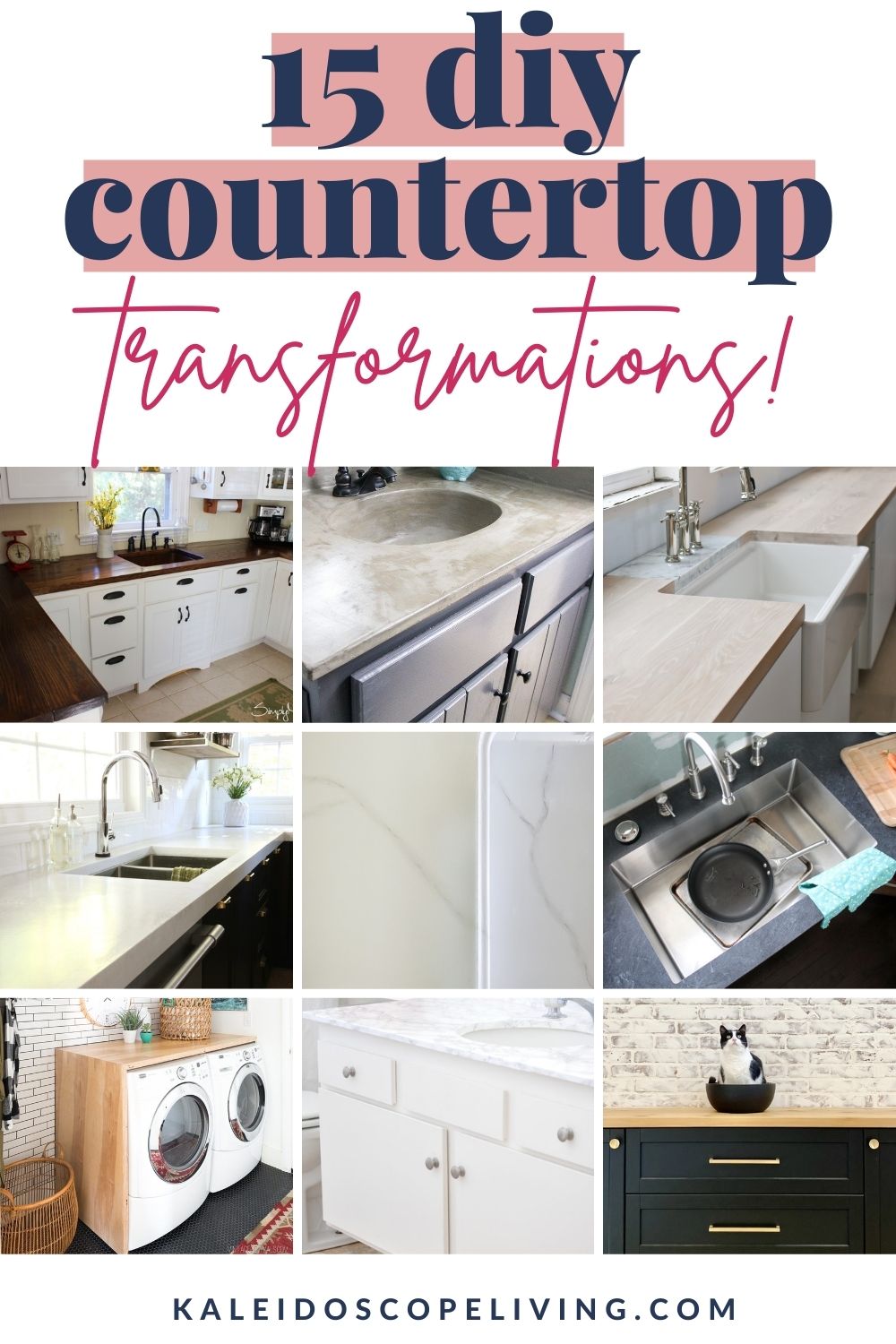 Affordable DIY Countertops That Will Blow Your Mind