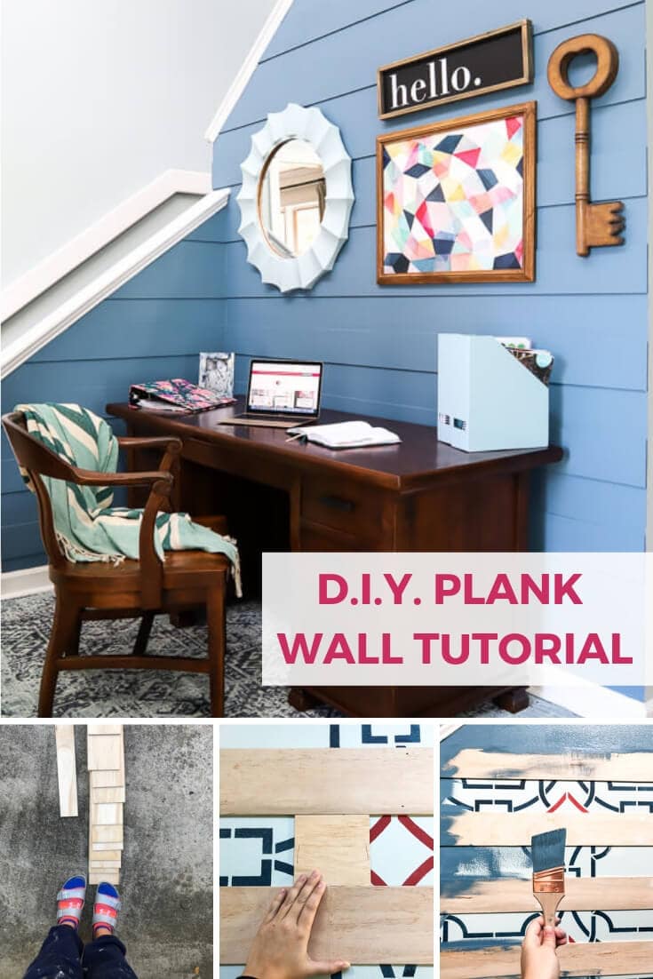 Modern DIY Plank Wall Tutorial
