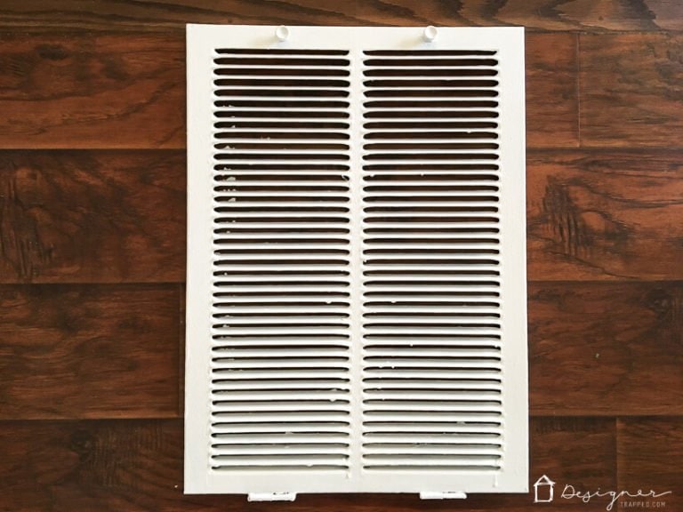 DIY Vent Cover (it's pretty and easy)