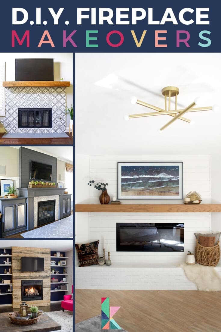 17 DIY Fireplace Ideas to Inspire You