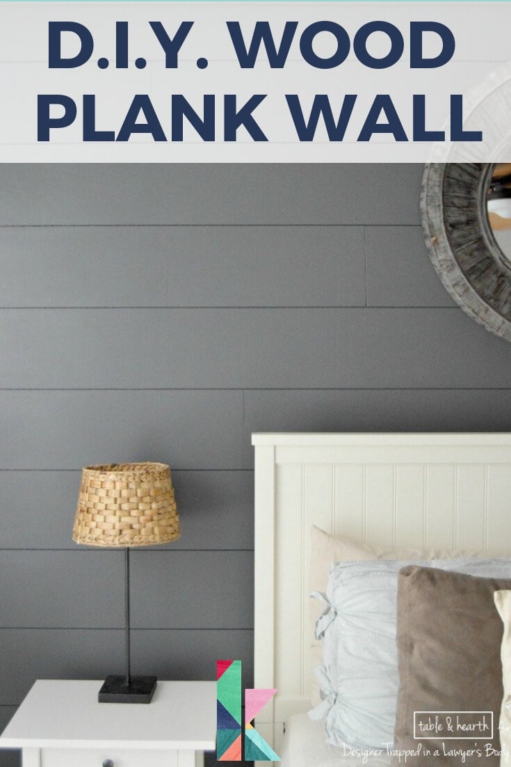 DIY Wood Plank Wall | A Step-by-Step Tutorial