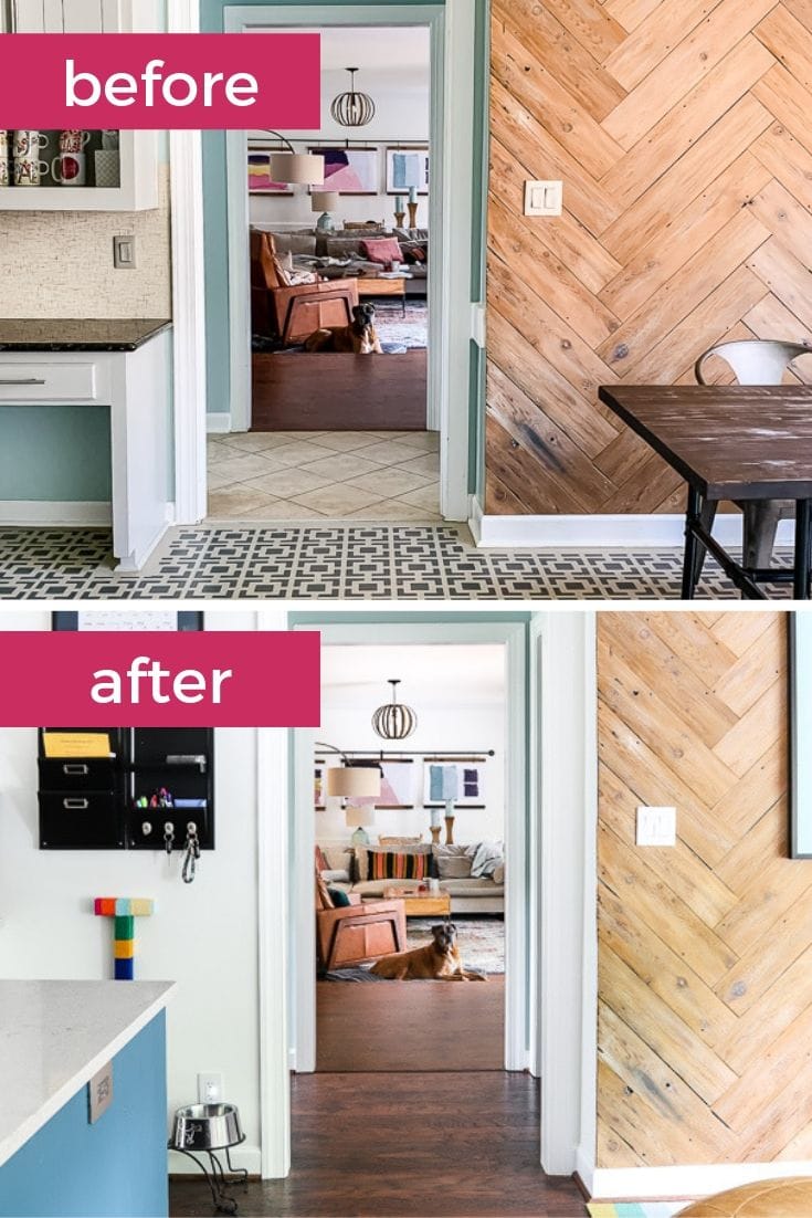 Our Colorful Kitchen Remodel Reveal: Before and After