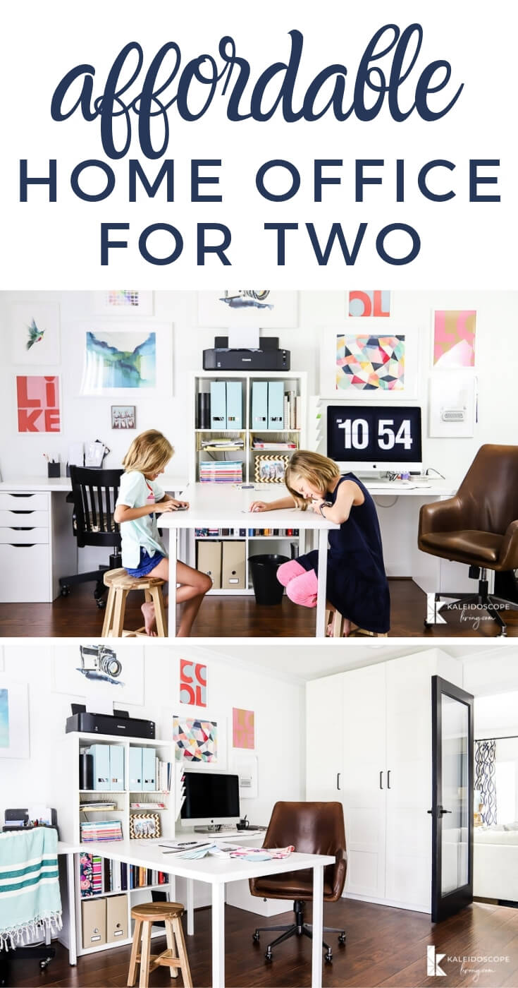 Home Office Makeover & Craft Room Reveal