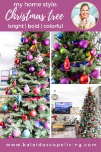 Bright, Bold & Colorful Christmas Tree