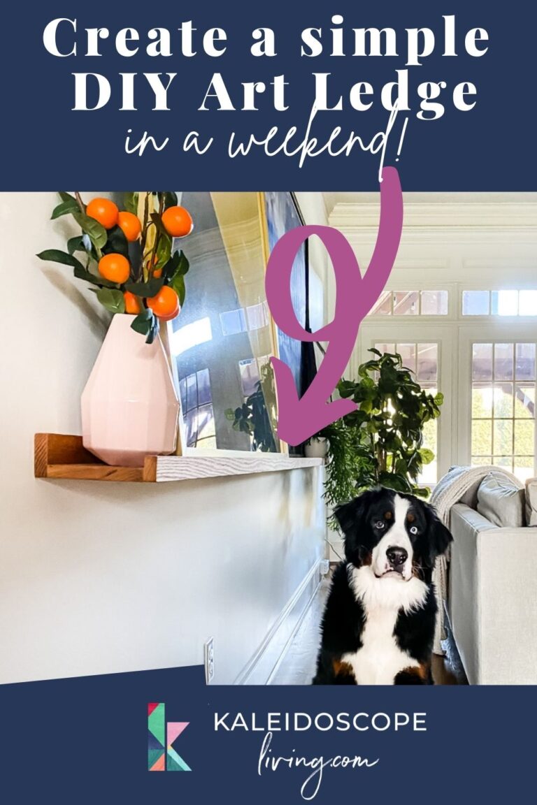 DIY Art Ledge: An Easy Step-by-Step Tutorial