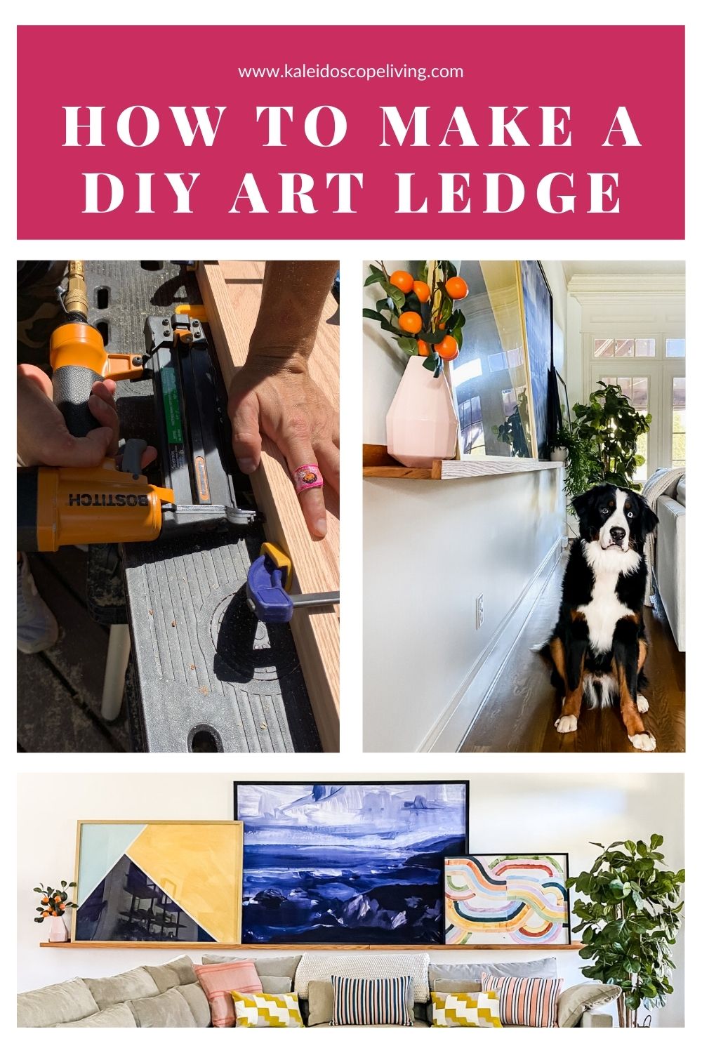 DIY Art Ledge: An Easy Step-by-Step Tutorial – Make House Cool