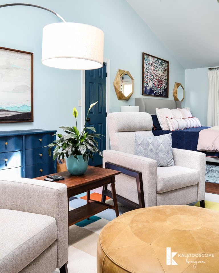 Our Colorful Master Bedroom REVEAL