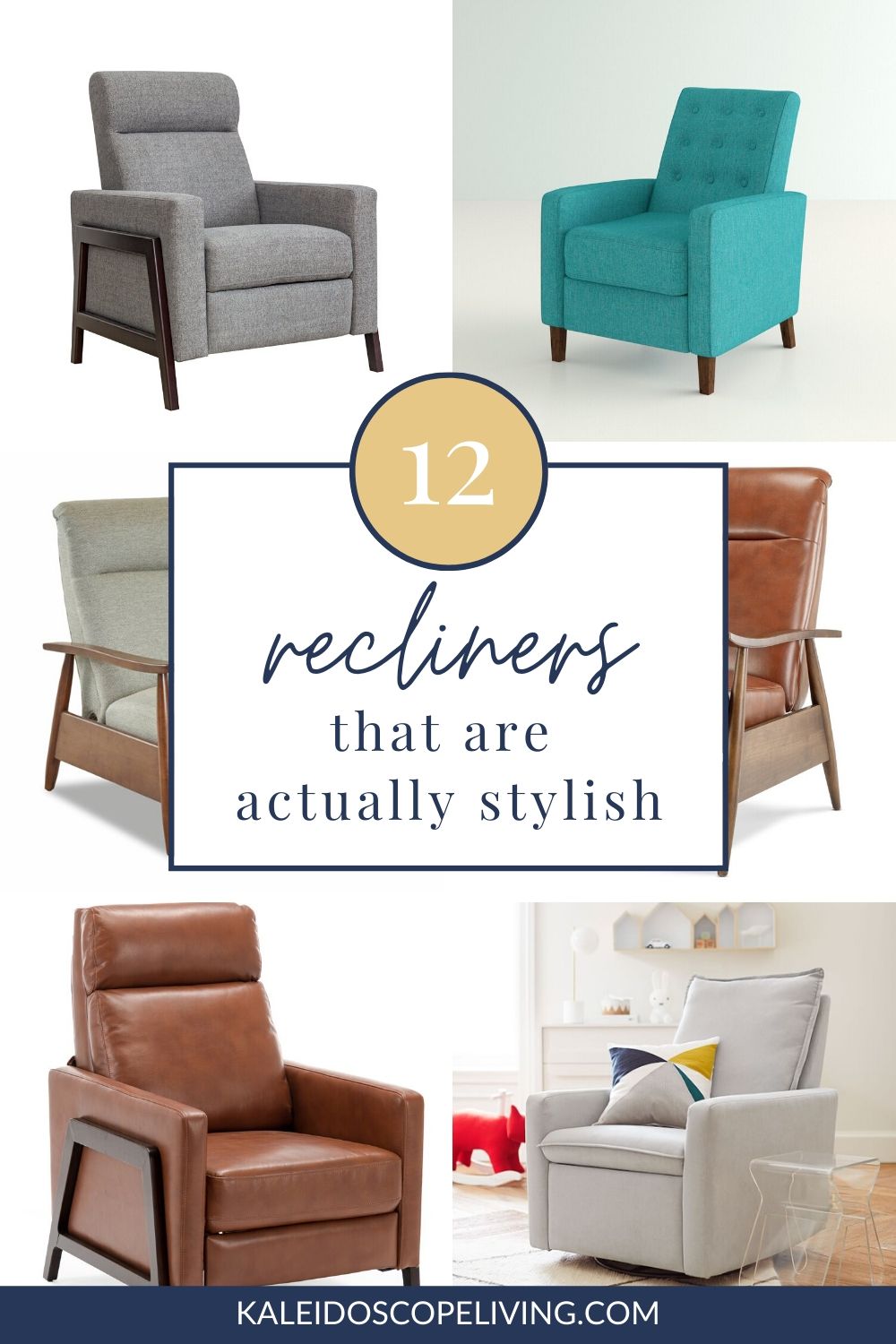Stylish Recliners You Will Actually Want!