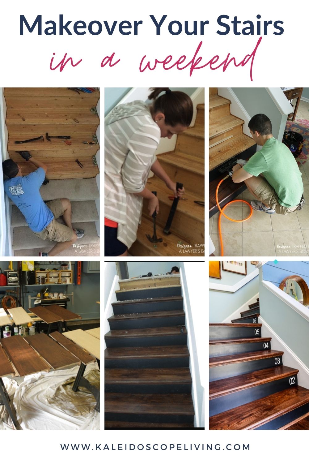 From Carpet to DIY Hardwood Stairs: Step-by-Step Tutorial
