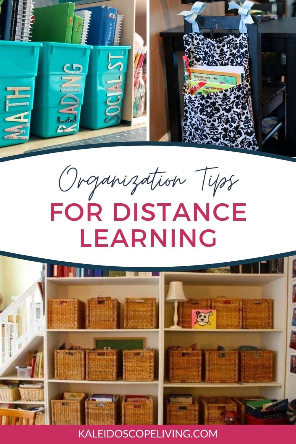 Brilliant Homeschool Organization Ideas & Tips | Kaleidoscope Living