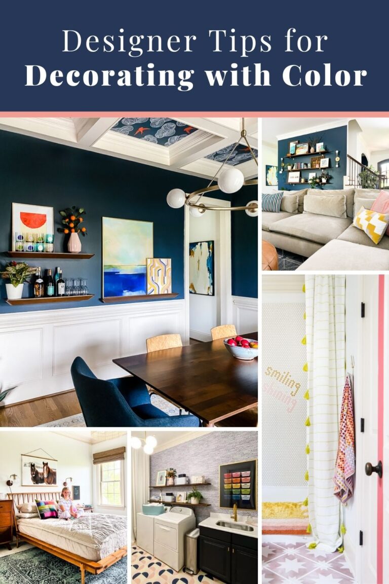 6 Tips for Decorating With Color When You Are Used to Neutrals