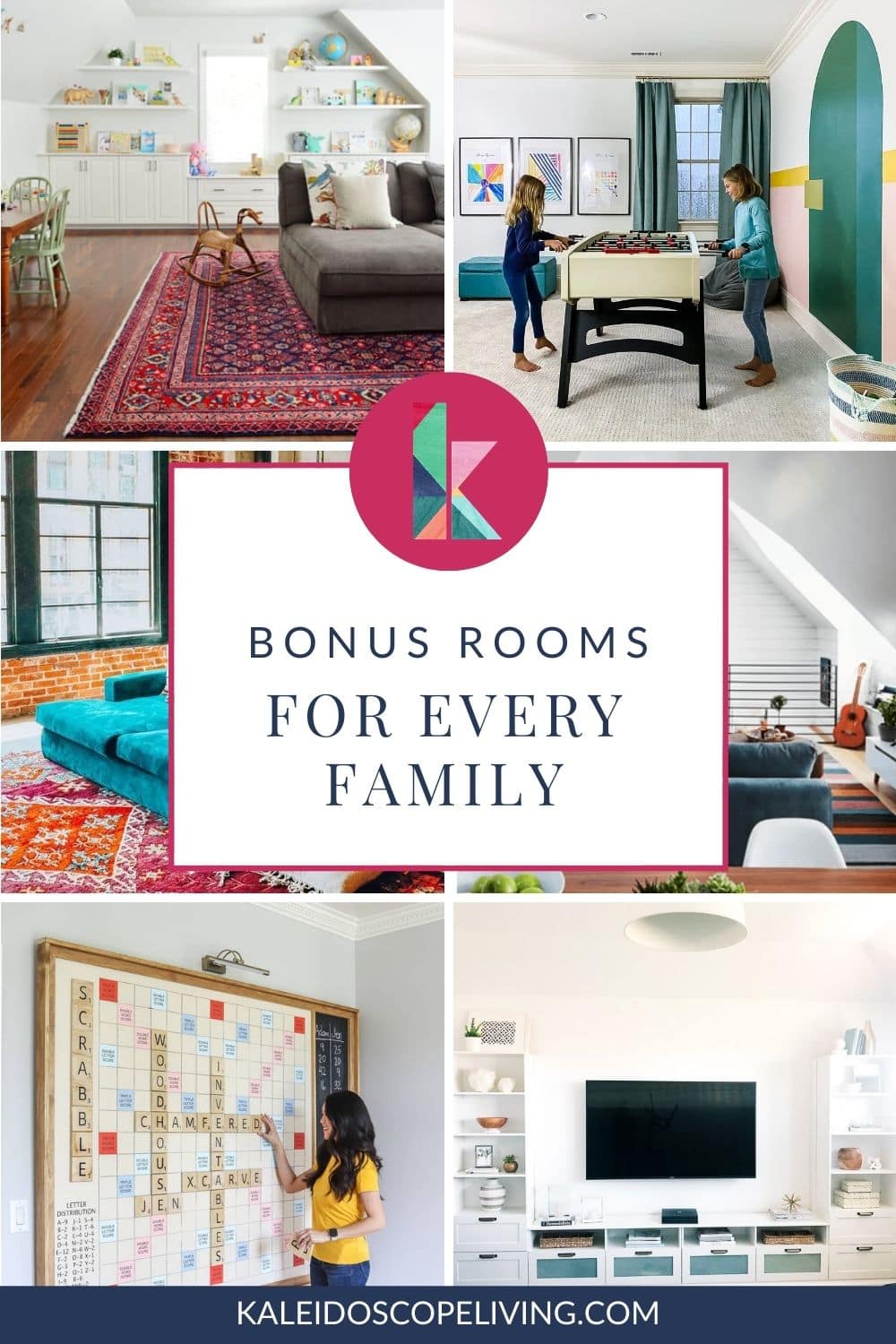 Stylish Bonus Room Design Ideas for Families