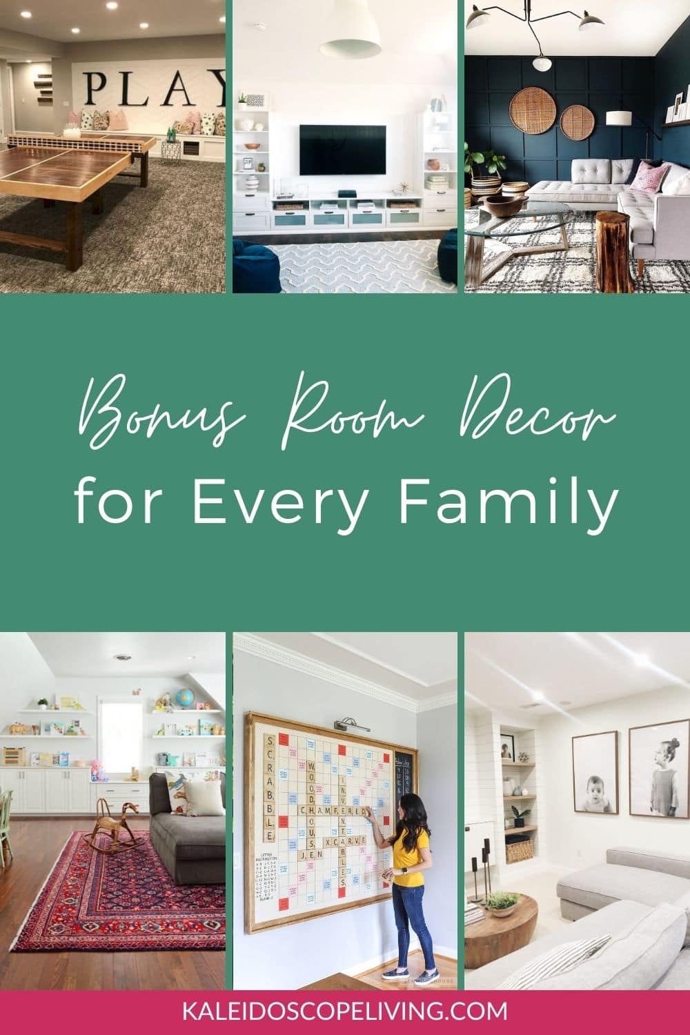 Stylish Bonus Room Design Ideas for Families