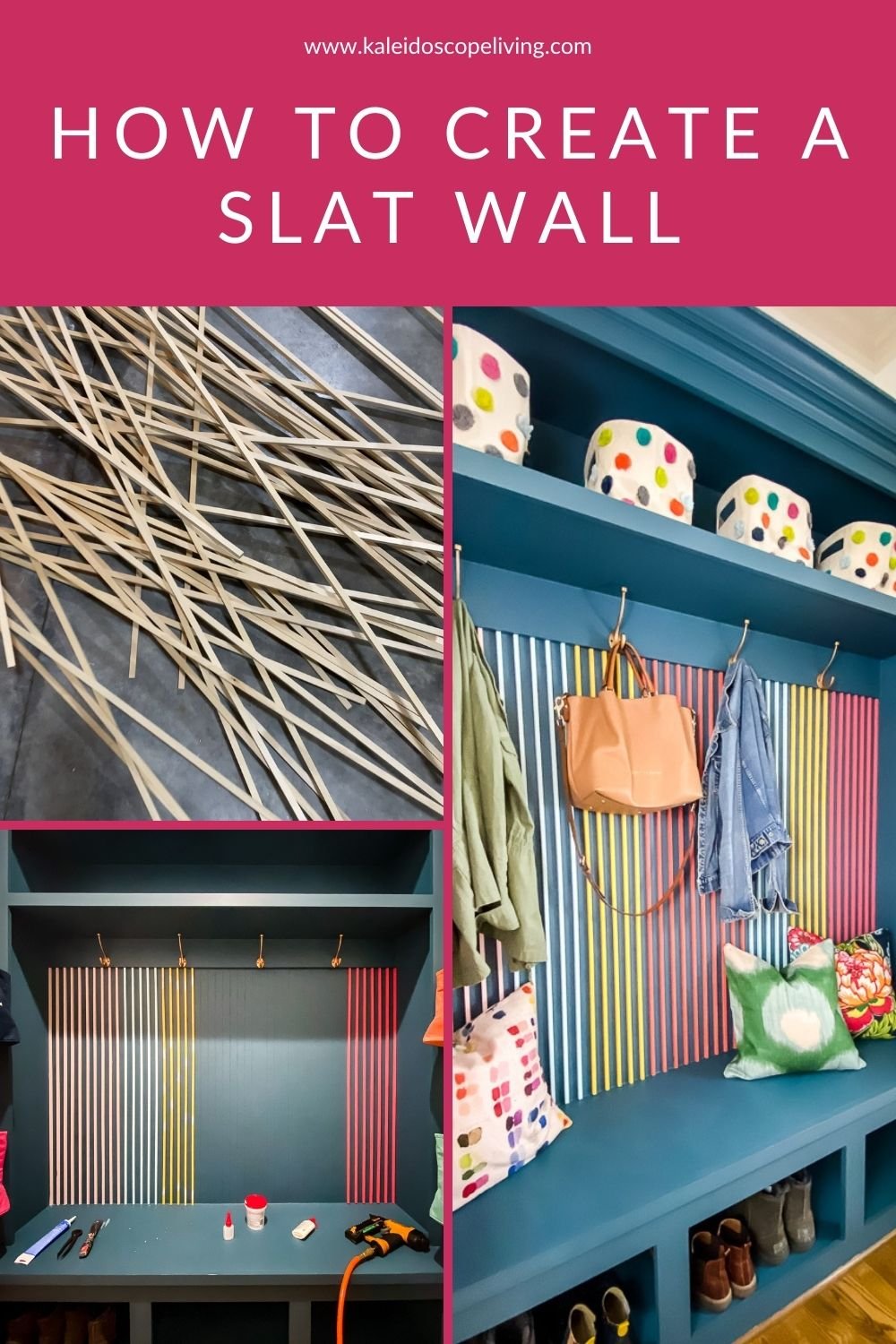 Easy DIY Wood Slat Wall Treatment