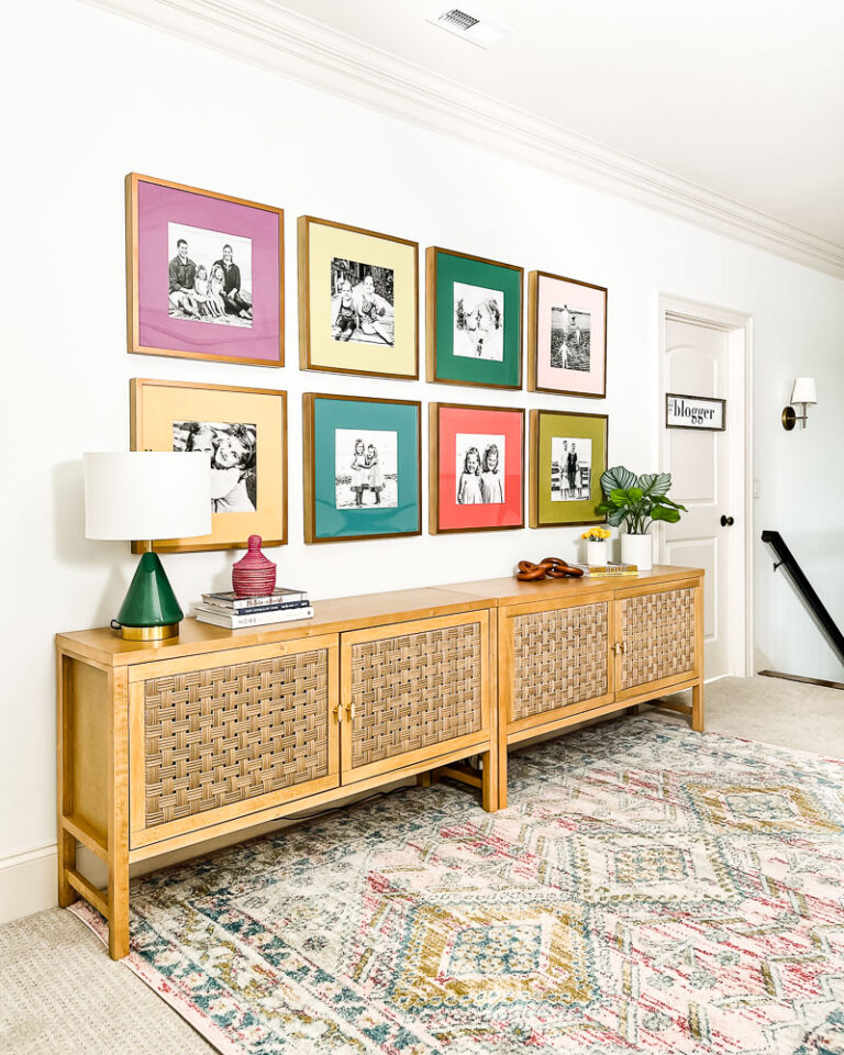 Our UNIQUE Hallway Decor and "Apartment Doors"