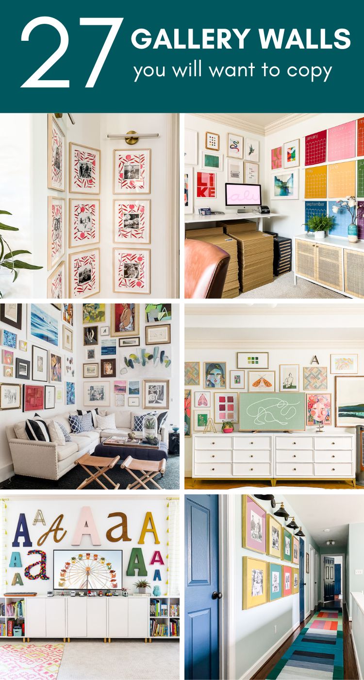 27 Gallery Wall Ideas + Practical Tips to Inspire You