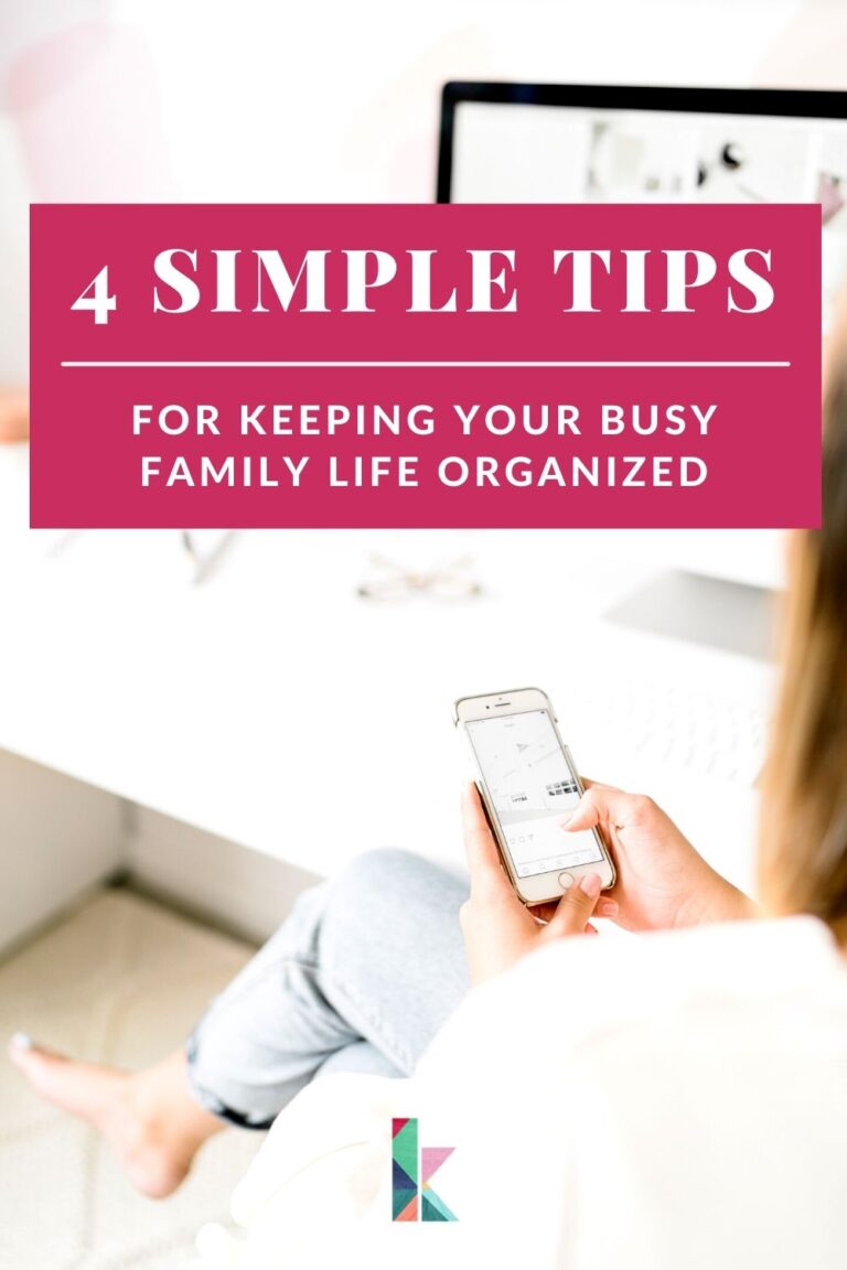 How To Organize Your Life | Kaleidoscope Living
