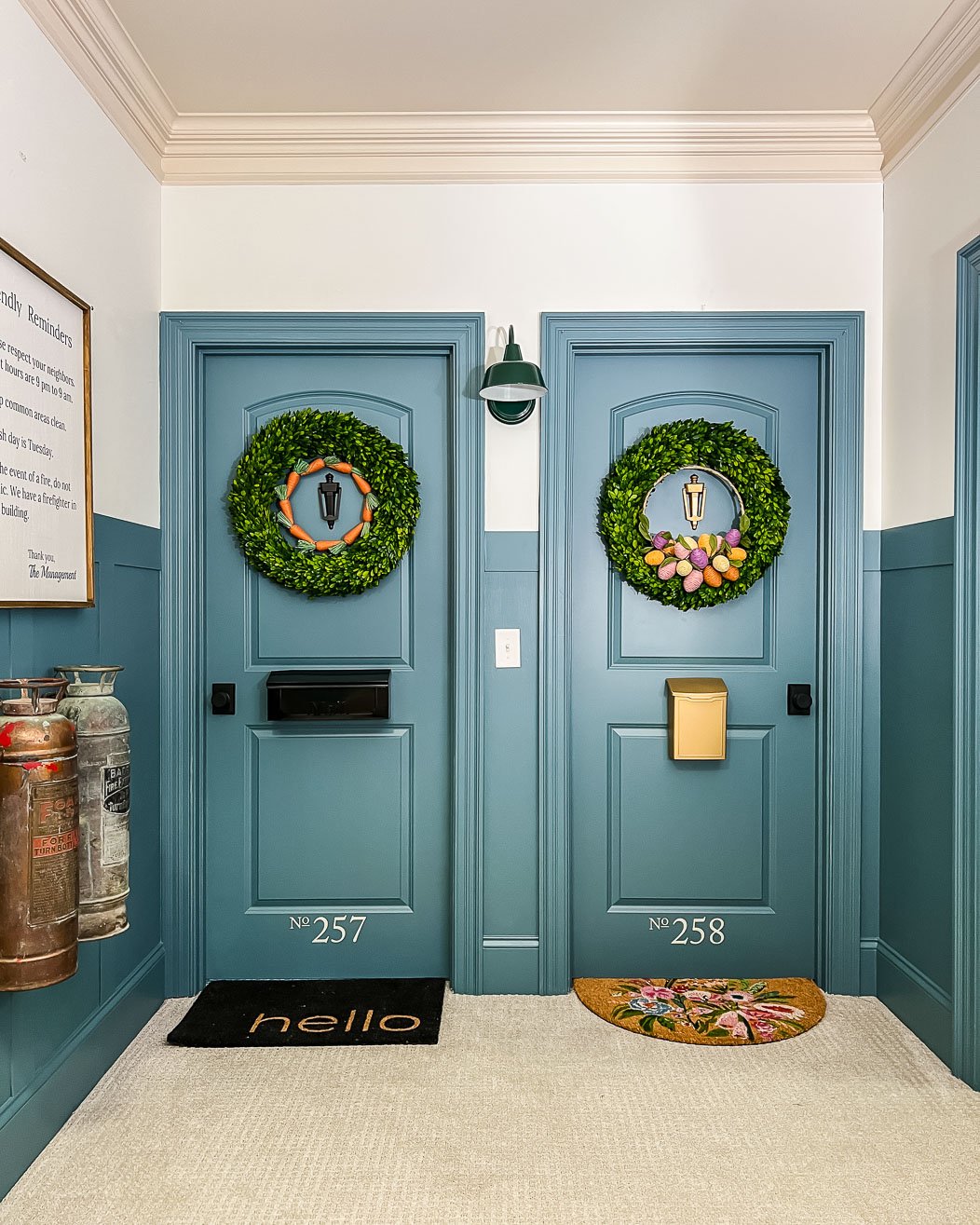 How to Decorate Bedroom Doors to Look Like Apartment Doors