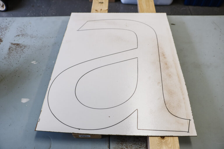 How to Make Large DIY Wall Letters