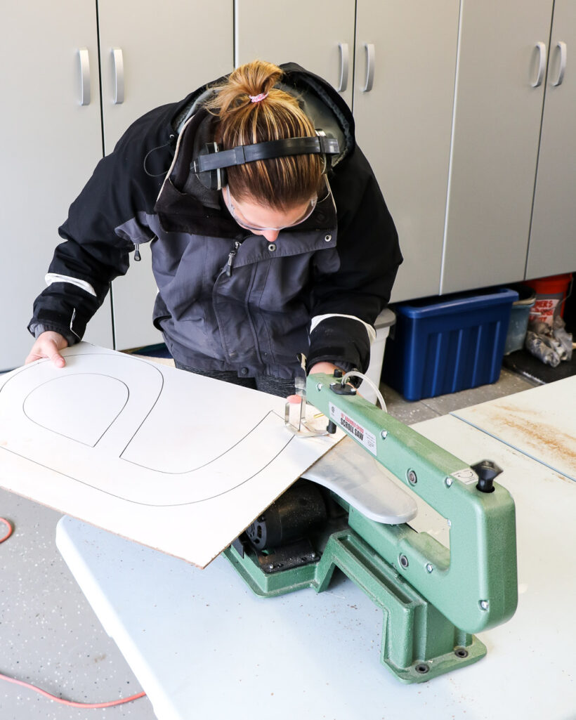 How to Make Large DIY Wall Letters