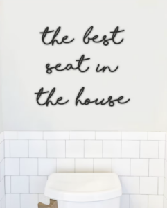 30+ Cute Bathroom Signs for Your Doors & Walls